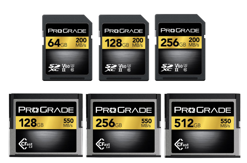 ProGrade Digital anunta prima generatie de CFast 2.0 si SDXC UHS-II ...