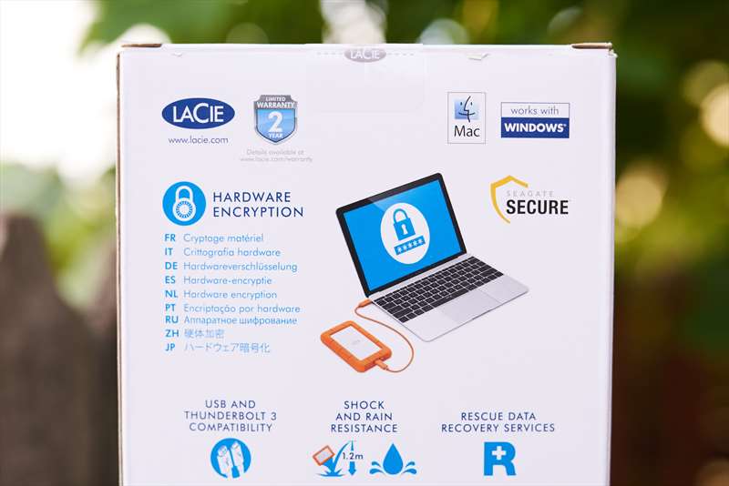 Review HDD Lacie Rugged Secure - Stocare portabila securizata pentru ...