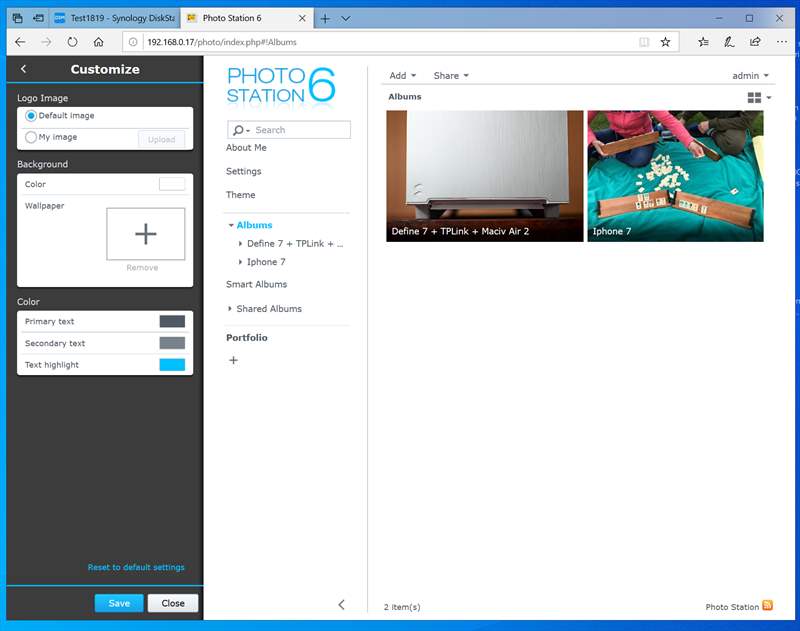 Synology Photo Station - Managementul si distribuirea fotografiilor din ...
